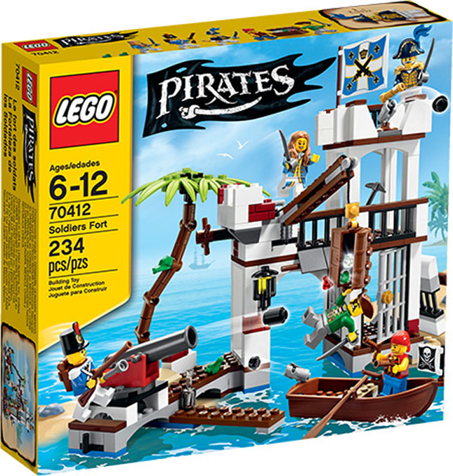 LEGO Pirates - Soldiers Fort - - Fat Brain Toys