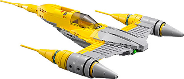 LEGO Star Wars - Naboo Starfighter - - Fat Brain Toys