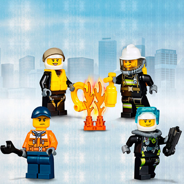 LEGO City Fire - Fire Starter Set - - Fat Brain Toys