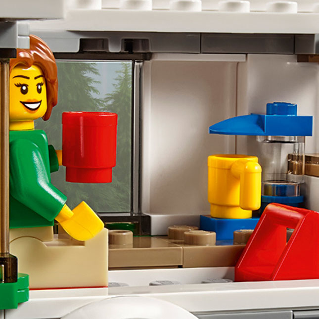 LEGO City - Van & Caravan - - Fat Brain Toys