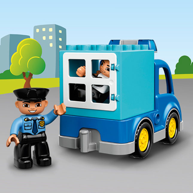 LEGO DUPLO Town - Police Patrol - - Fat Brain Toys