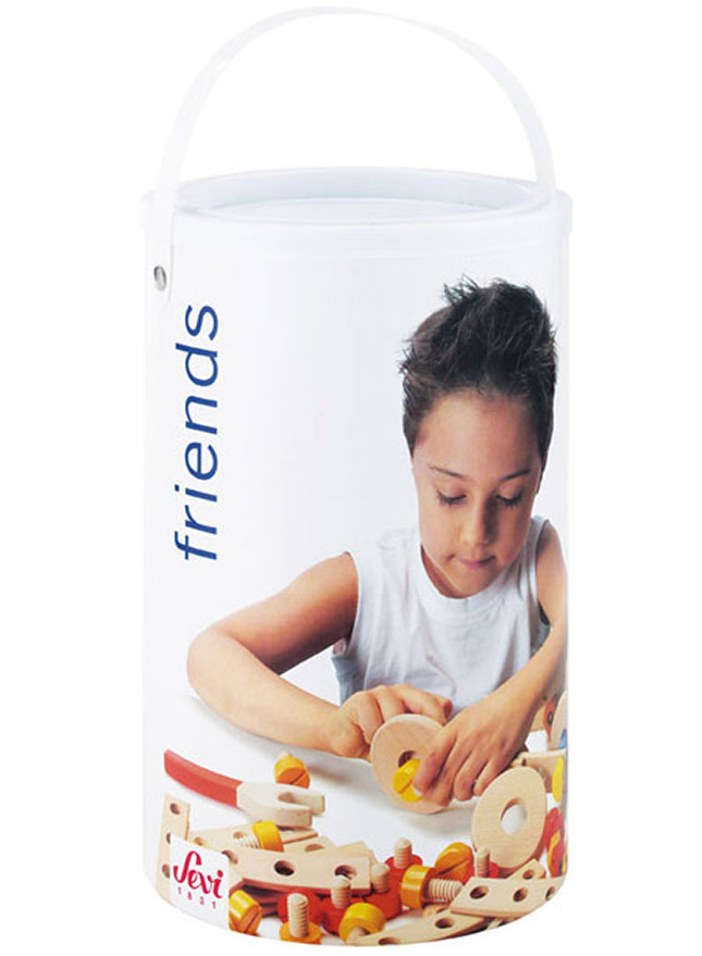 Sevi Construction Set - 104 pc - - Fat Brain Toys