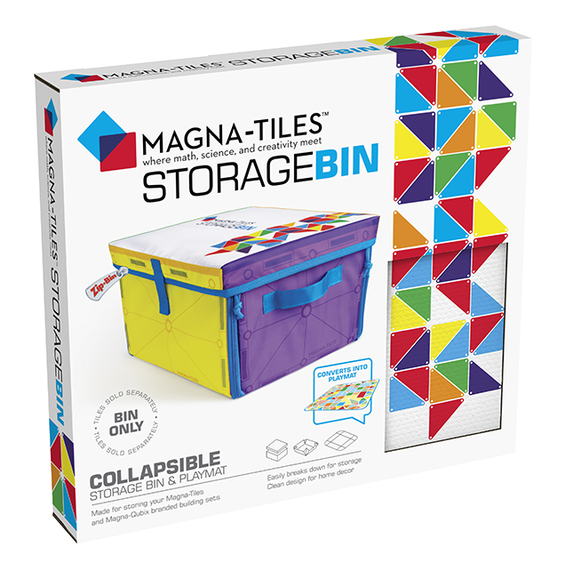 Magna-Tiles Storage Bin - Best Toys for Ages 3 to 8 - Fat Brain Toys