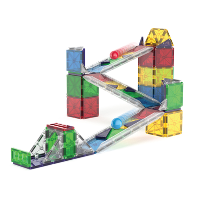 Magna-Tiles Rail Racers Deluxe - 90 pc - Best for Ages 3 to 8