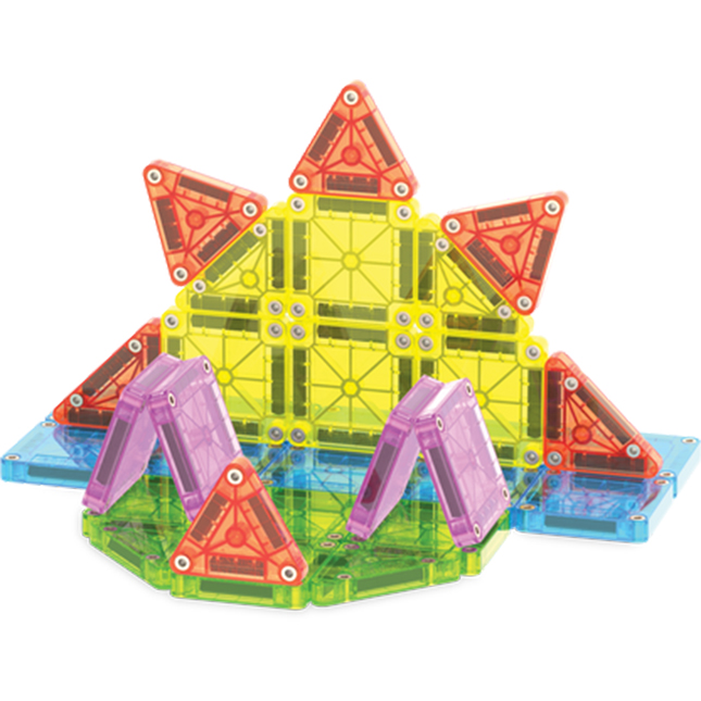 Magna-Tiles Travel Set Deluxe - 55 pc - Best for Ages 3 to 9