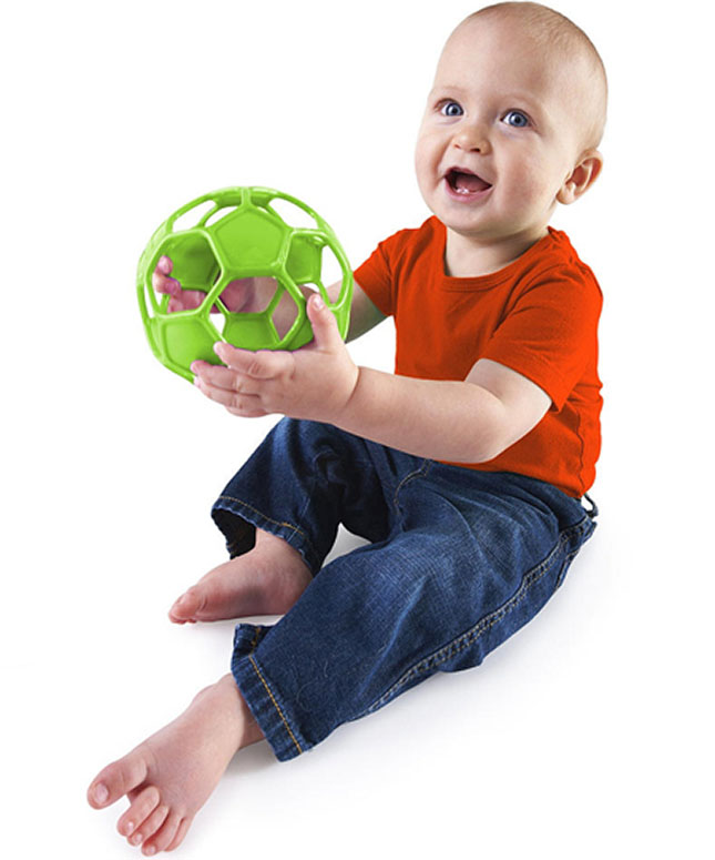 Oball Soccer Ball - - Fat Brain Toys