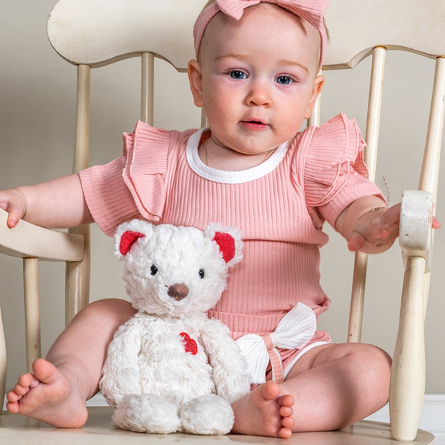 Smoochy Putty Teddy - 11 inch - - Fat Brain Toys