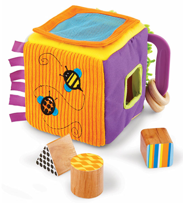 Parents - Sort-A-Shape Fun Cube - - Fat Brain Toys