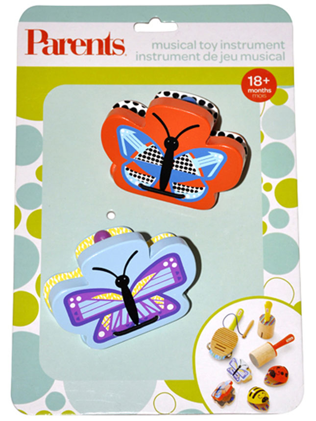 Parents - Clickity Clack Butterflies - - Fat Brain Toys