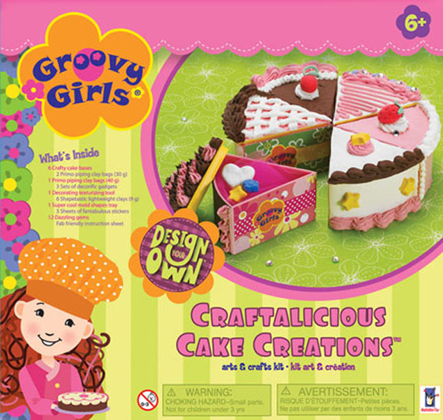 Groovy Girls Design Your Own Craftalicious Cake Creations