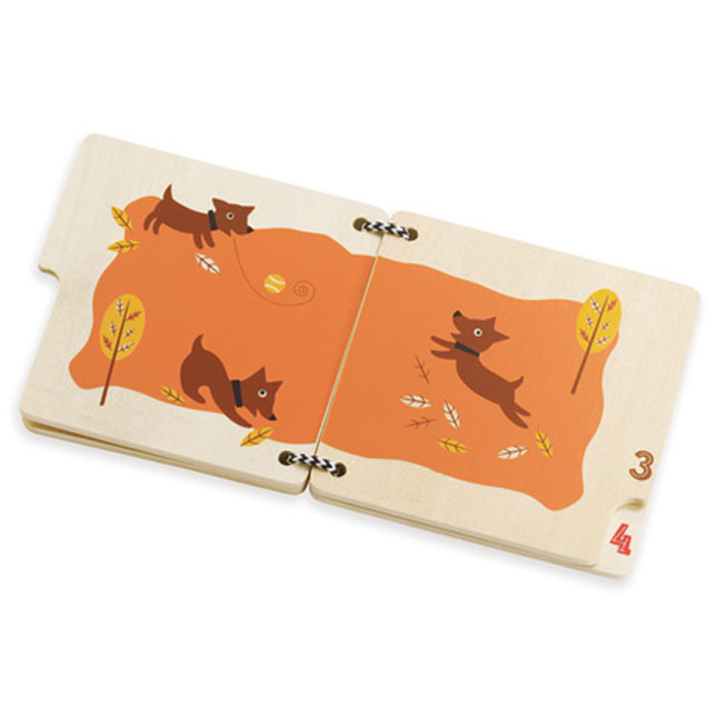 Small Wooden Books - - Fat Brain Toys