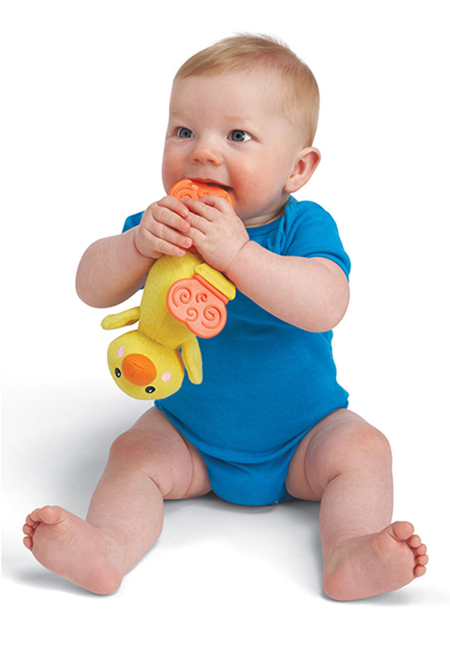 Soft Teether Pal - - Fat Brain Toys