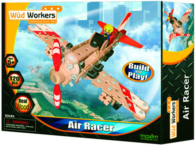 Wudworkers Air Racer - - Fat Brain Toys