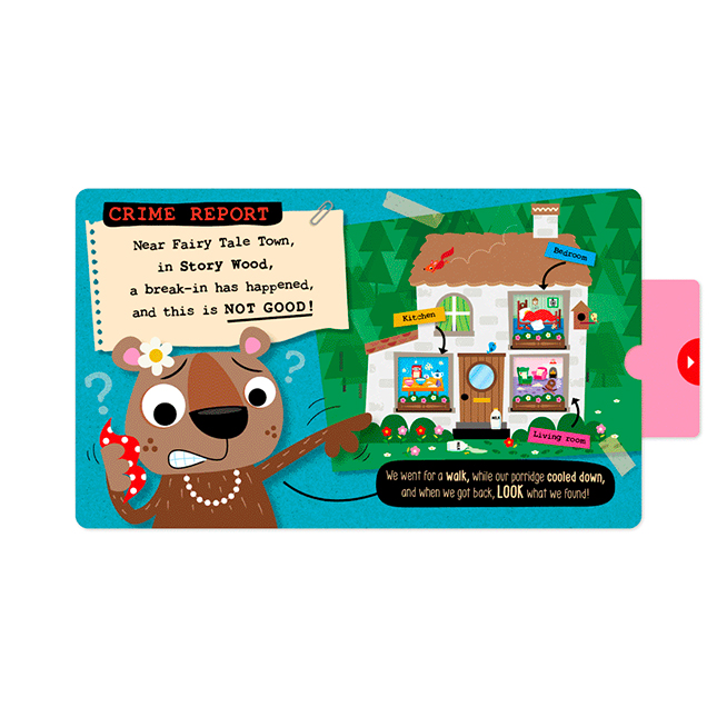 True Crimes Fairy Tales - Goldilocks and the Three Bears - Books