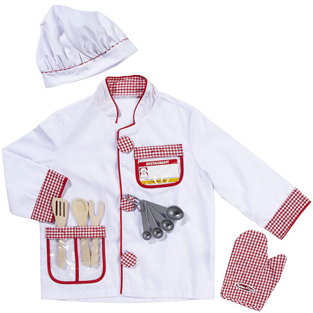 Chef Role Play Costume Set - - Fat Brain Toys