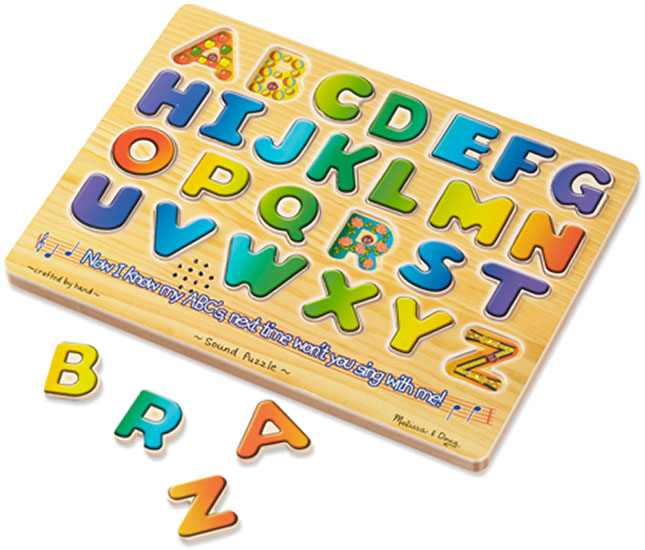 Alphabet Sound Puzzle - - Fat Brain Toys