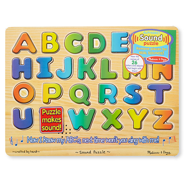 Alphabet Sound Puzzle - - Fat Brain Toys