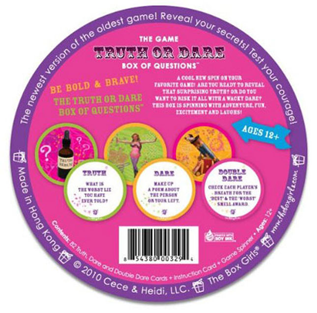 Truth or Dare Box of Questions - - Fat Brain Toys