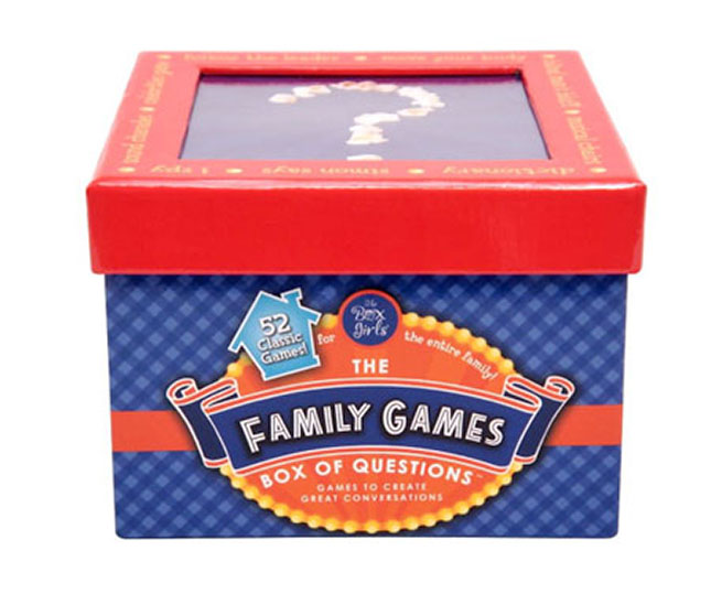 Family Games Box - Classic Games - - Fat Brain Toys