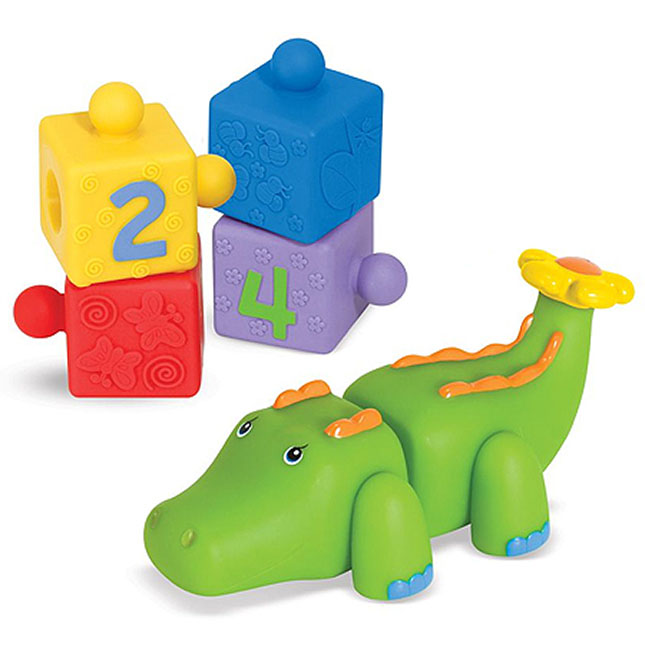 Pop Blocs Crocodile - - Fat Brain Toys