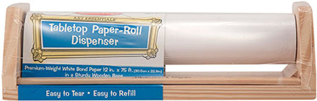 Tabletop Paper Roll Dispenser - - Fat Brain Toys
