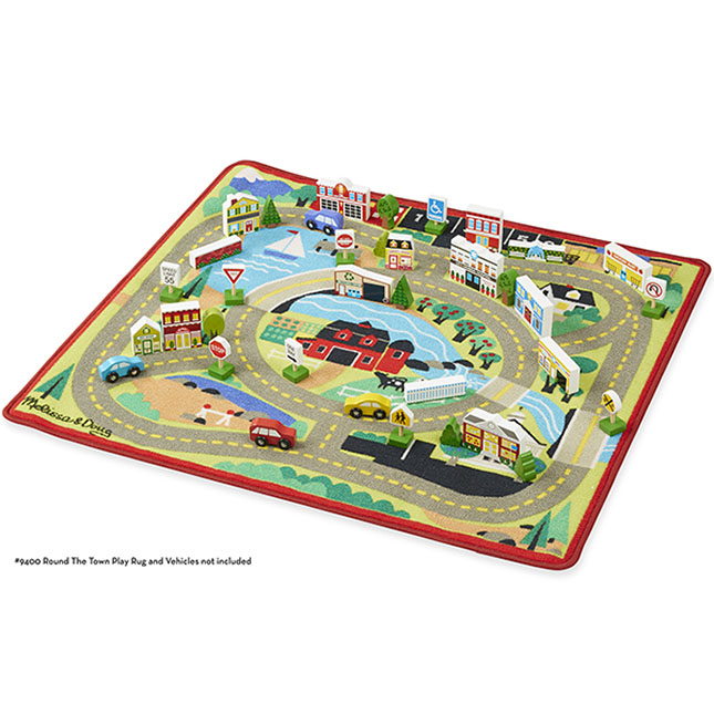 Wooden Town Play Set - - Fat Brain Toys