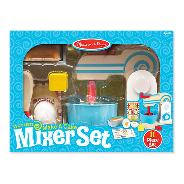 Make-A-Cake Mixer Set - - Fat Brain Toys