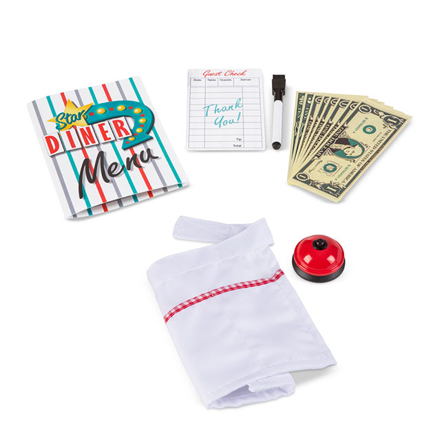 Star Diner Restaurant Play Set - - Fat Brain Toys