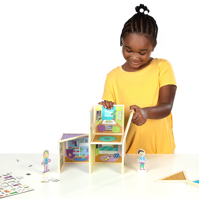 Magnetivity Our House - - Fat Brain Toys