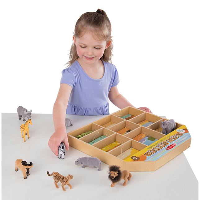 Safari Sidekicks Play Set - - Fat Brain Toys