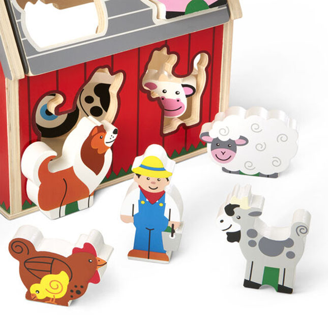 Take Along Sorting Barn - - Farm Toys