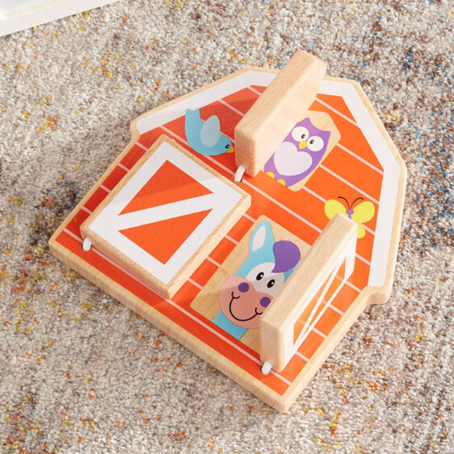 First Play Peek-a-Boo Farm - - Farm Toys
