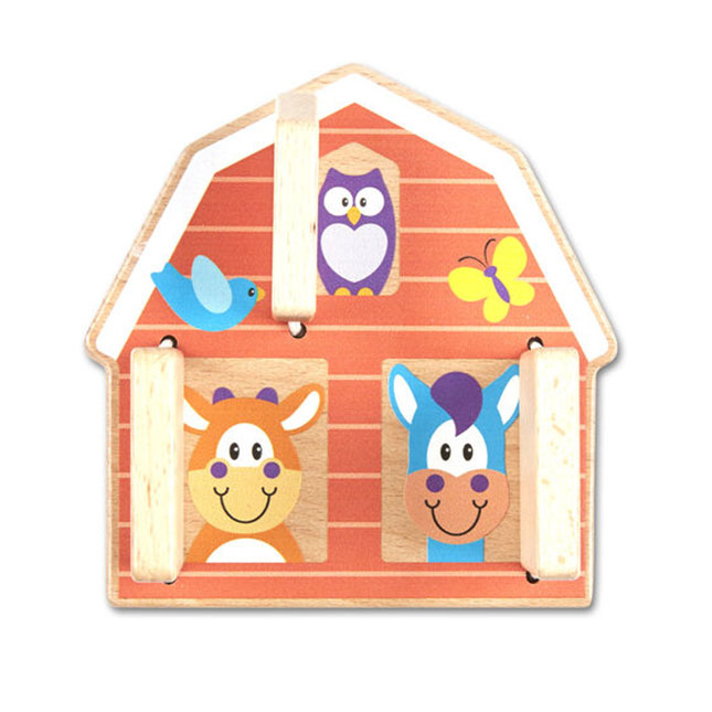 First Play Peek-a-Boo Farm - - Farm Toys
