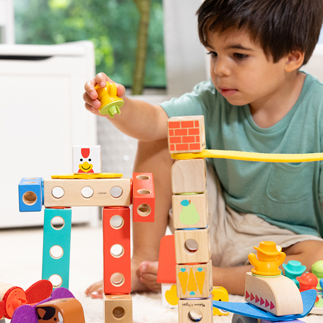 Blockables Town Play Set - - Fat Brain Toys