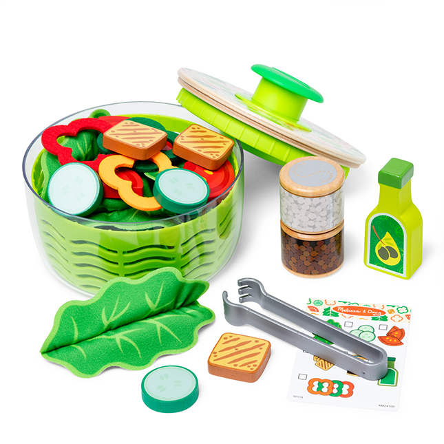 Salad Spinner Play Set - - Fat Brain Toys