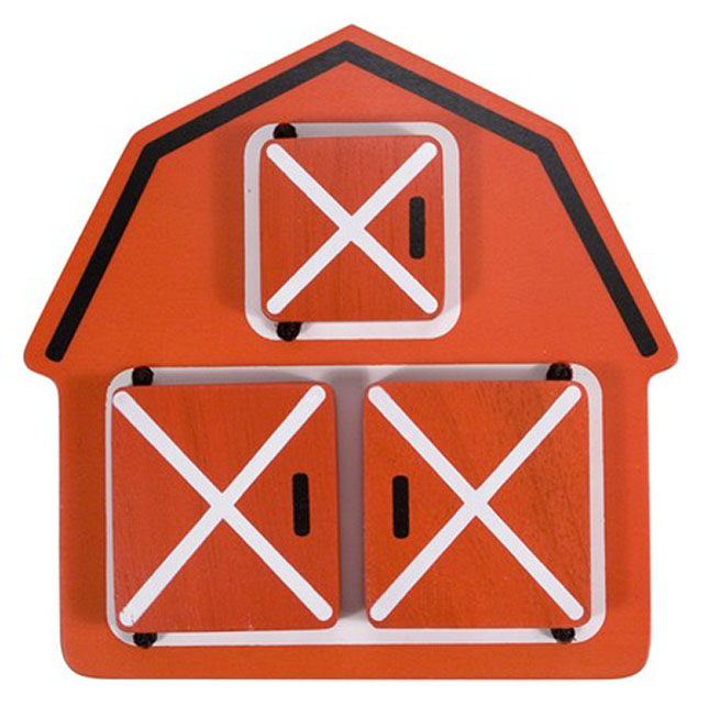Peek-a-Boo Barn - - Fat Brain Toys
