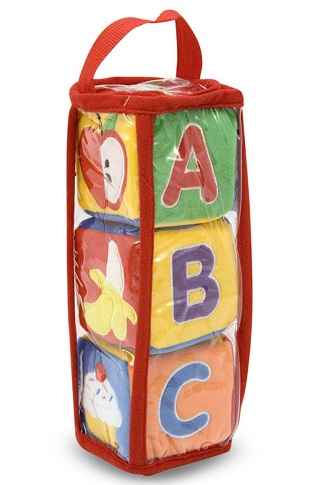 ABC Blocks - Plush - - Fat Brain Toys