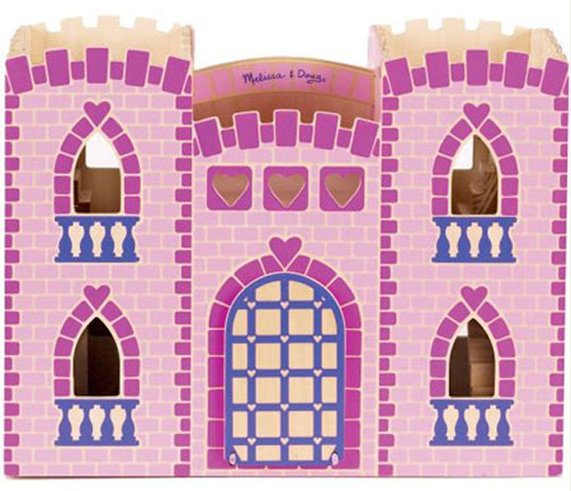 Fold & Go Princess Castle - - Fat Brain Toys