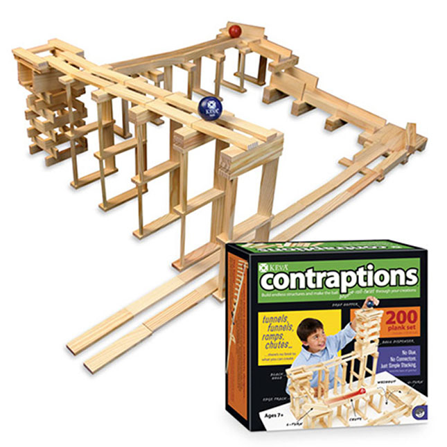 Keva Contraptions - 200 Plank Set - - Fat Brain Toys