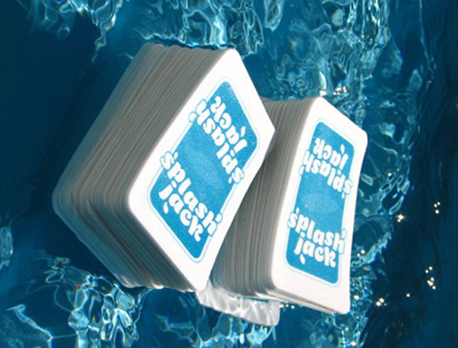 Splash Jack Floating Playing Cards - - Fat Brain Toys