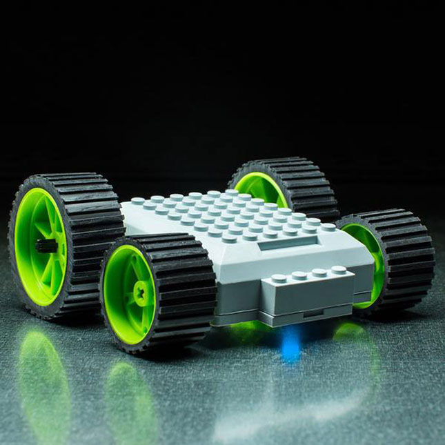 meeperBOT 2.0 Neon Green - - Fat Brain Toys