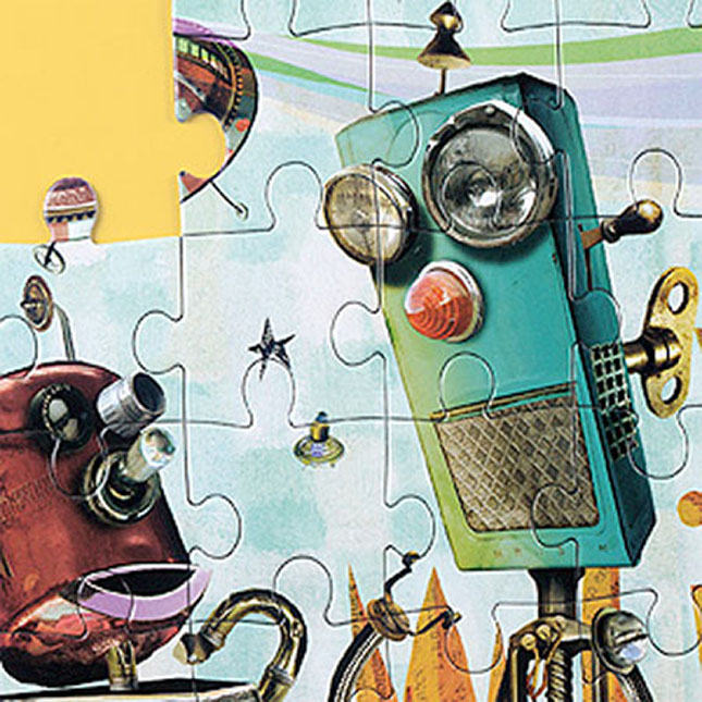 63 Piece Puzzles - - Fat Brain Toys