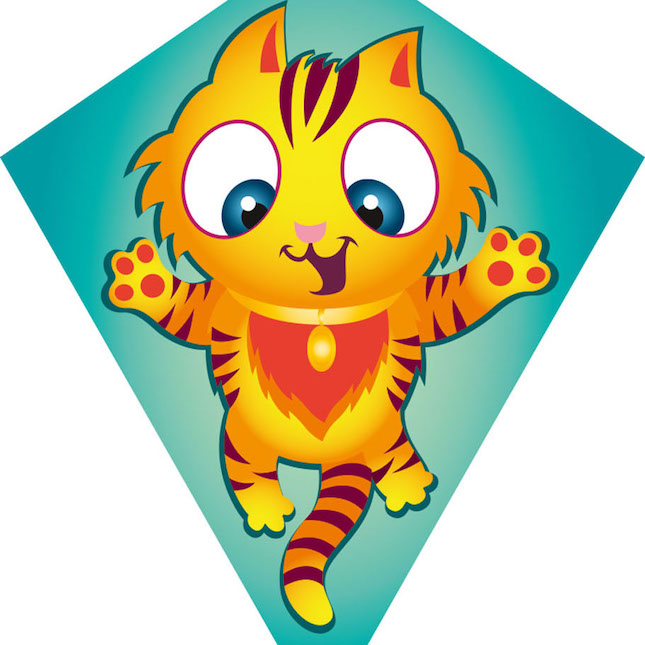 Eddy Tiggy 28 inch Kite - - Fat Brain Toys