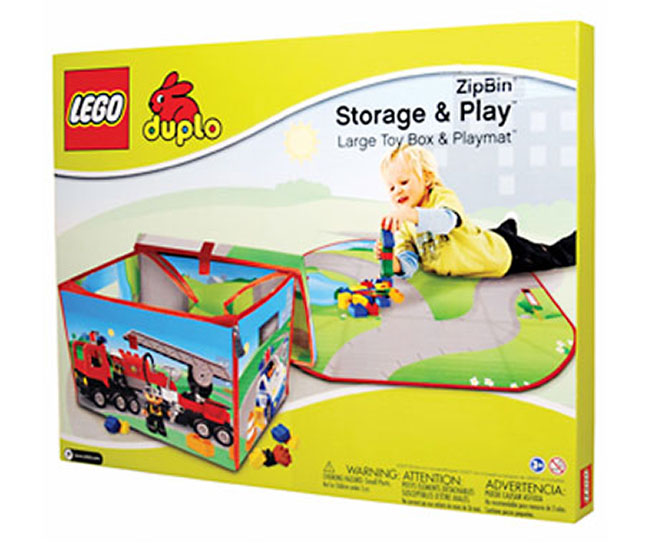 LEGO DUPLO Legoville ZipBin - - Fat Brain Toys