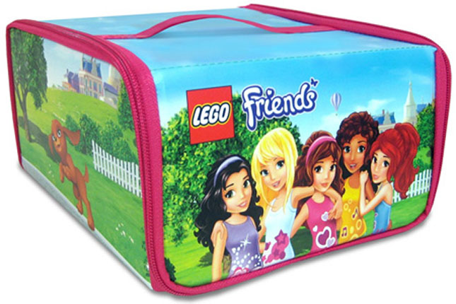 LEGO Friends ZipBin Heartlake Place Transforming Toy Box