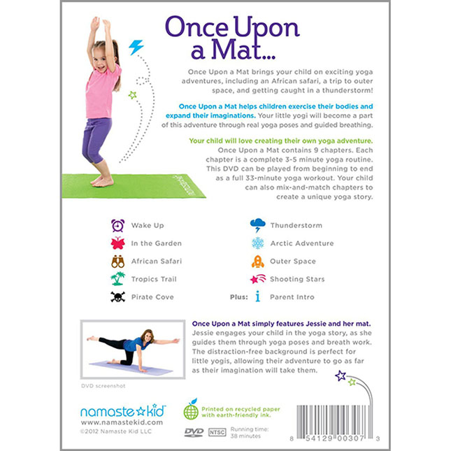 Namaste Kid Once Upon a Mat DVD - - Fat Brain Toys
