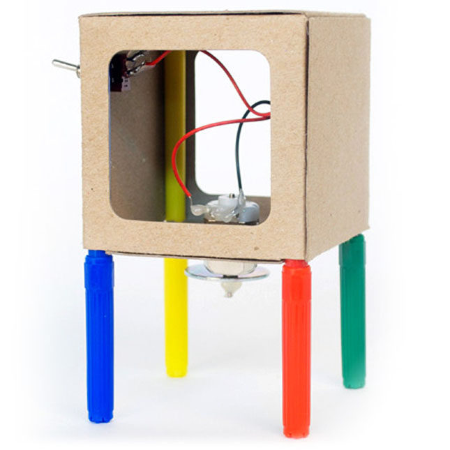 Scribbler Drawing Robot Kit - - Fat Brain Toys