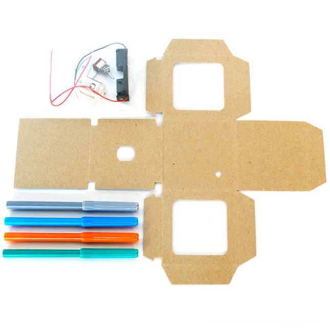 Scribbler Drawing Robot Kit - - Fat Brain Toys