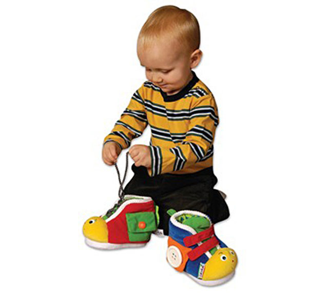 Learning Shoes on Little Feet - - Fat Brain Toys
