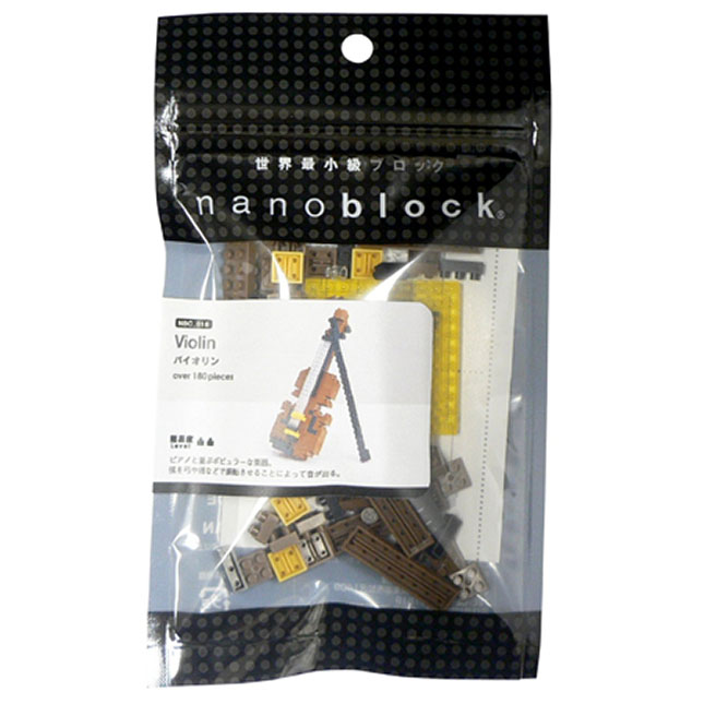 Nanoblock Violin - - Fat Brain Toys